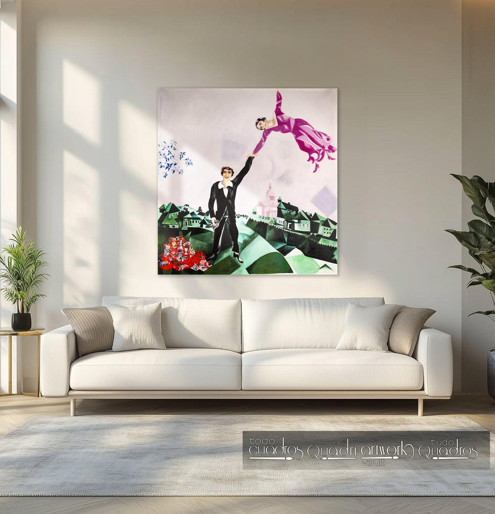 "The Promenade" by Chagall, La Promenade.