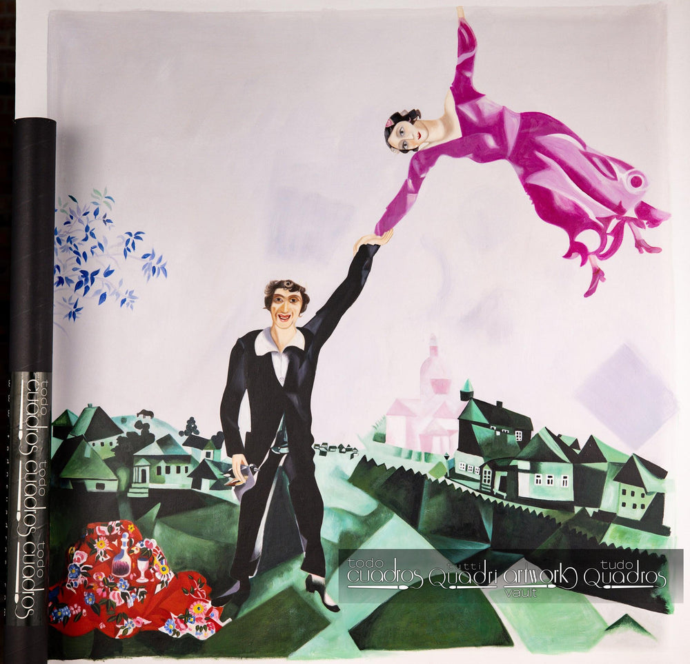 "The Promenade" by Chagall, La Promenade.