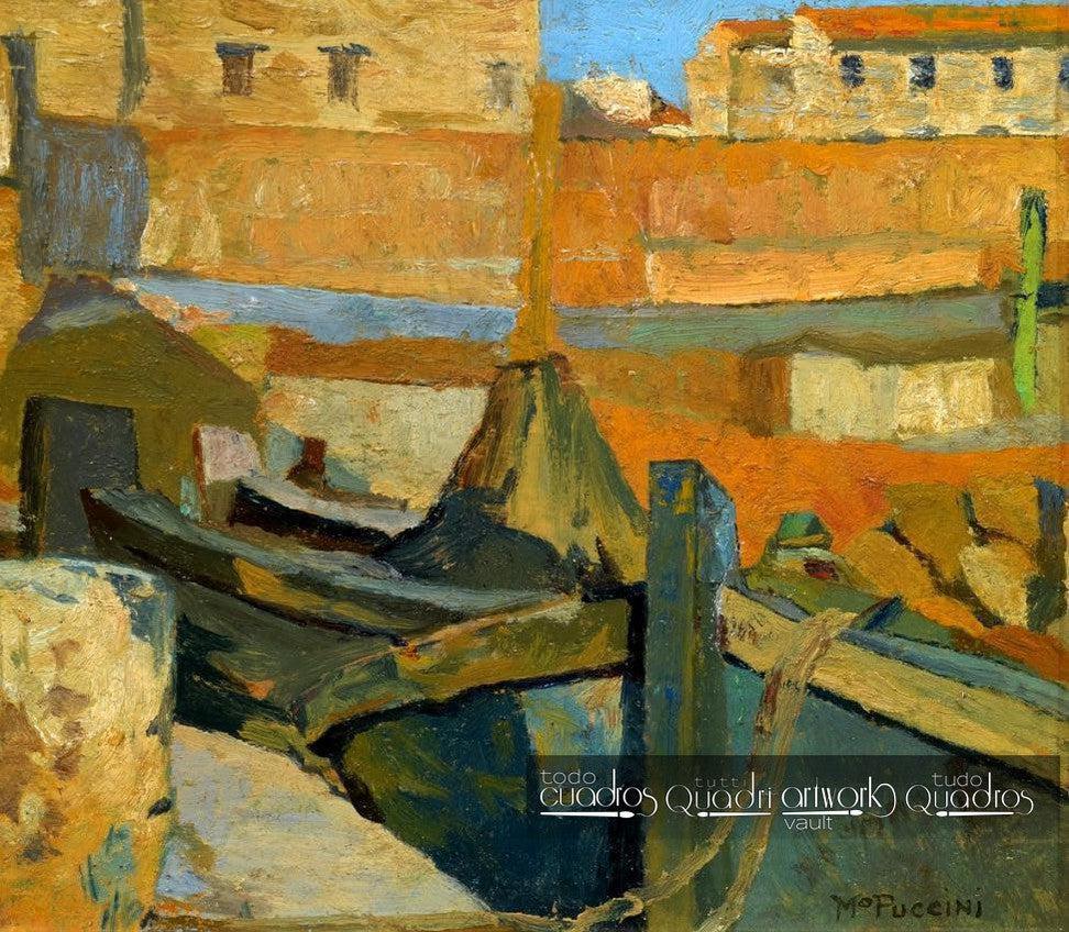 Boats in Fortezza, M. Puccini